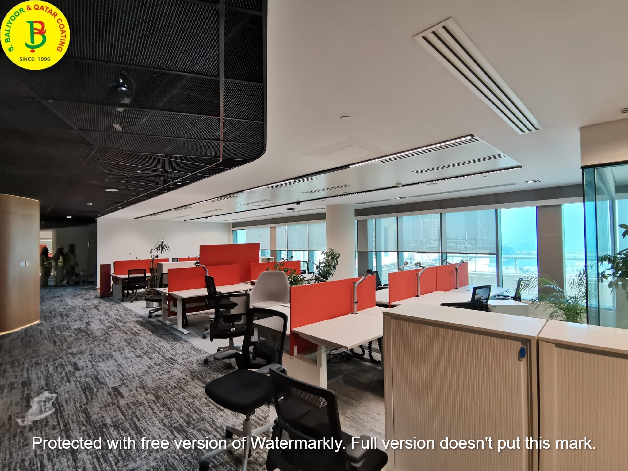 SHELL OFFICE, 121 TOWER, PEARL QATAR – Qatar Coating Co. & Suroor Baliyoor