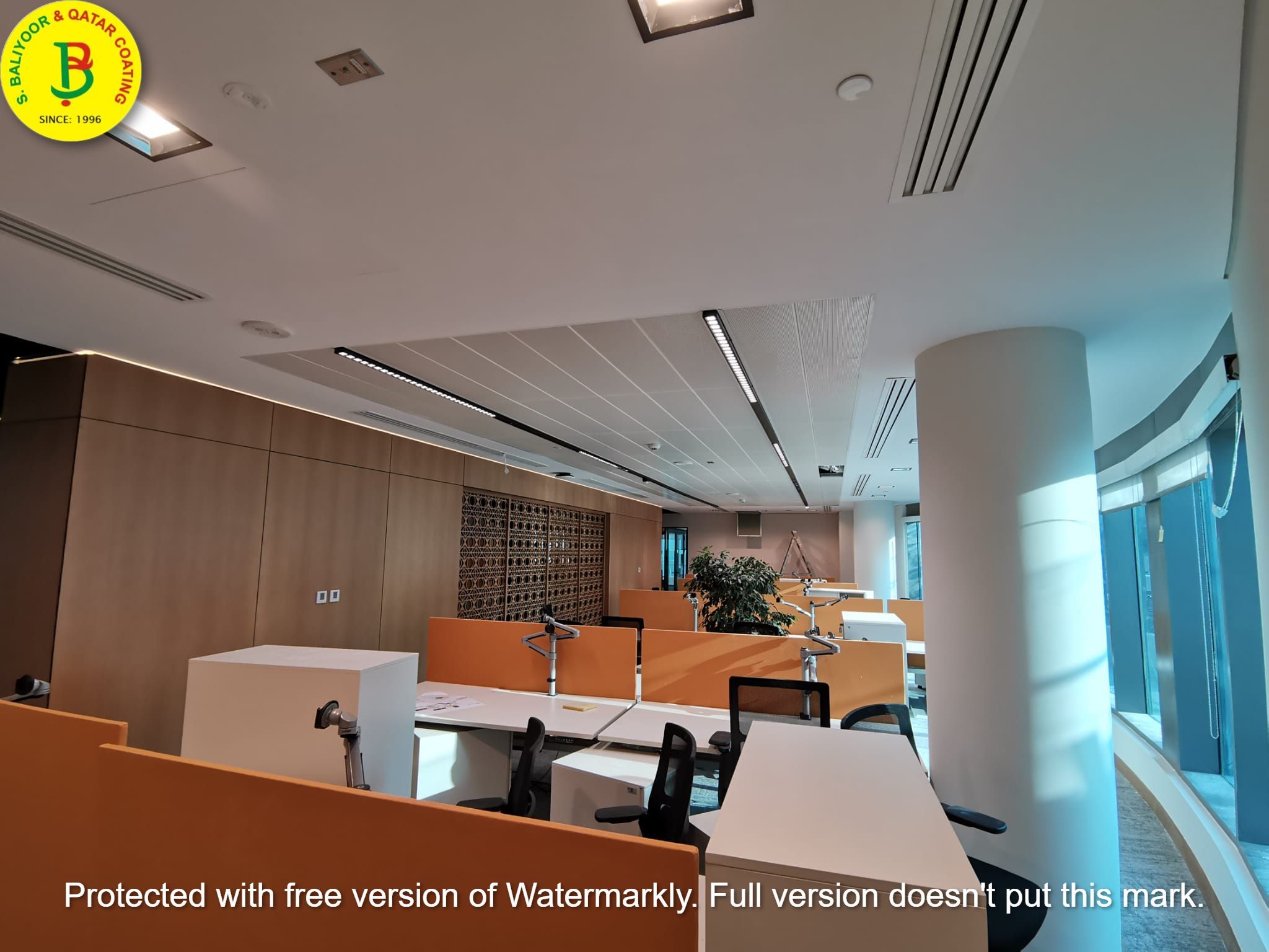 SHELL OFFICE, 121 TOWER, PEARL QATAR – Qatar Coating Co. & Suroor Baliyoor