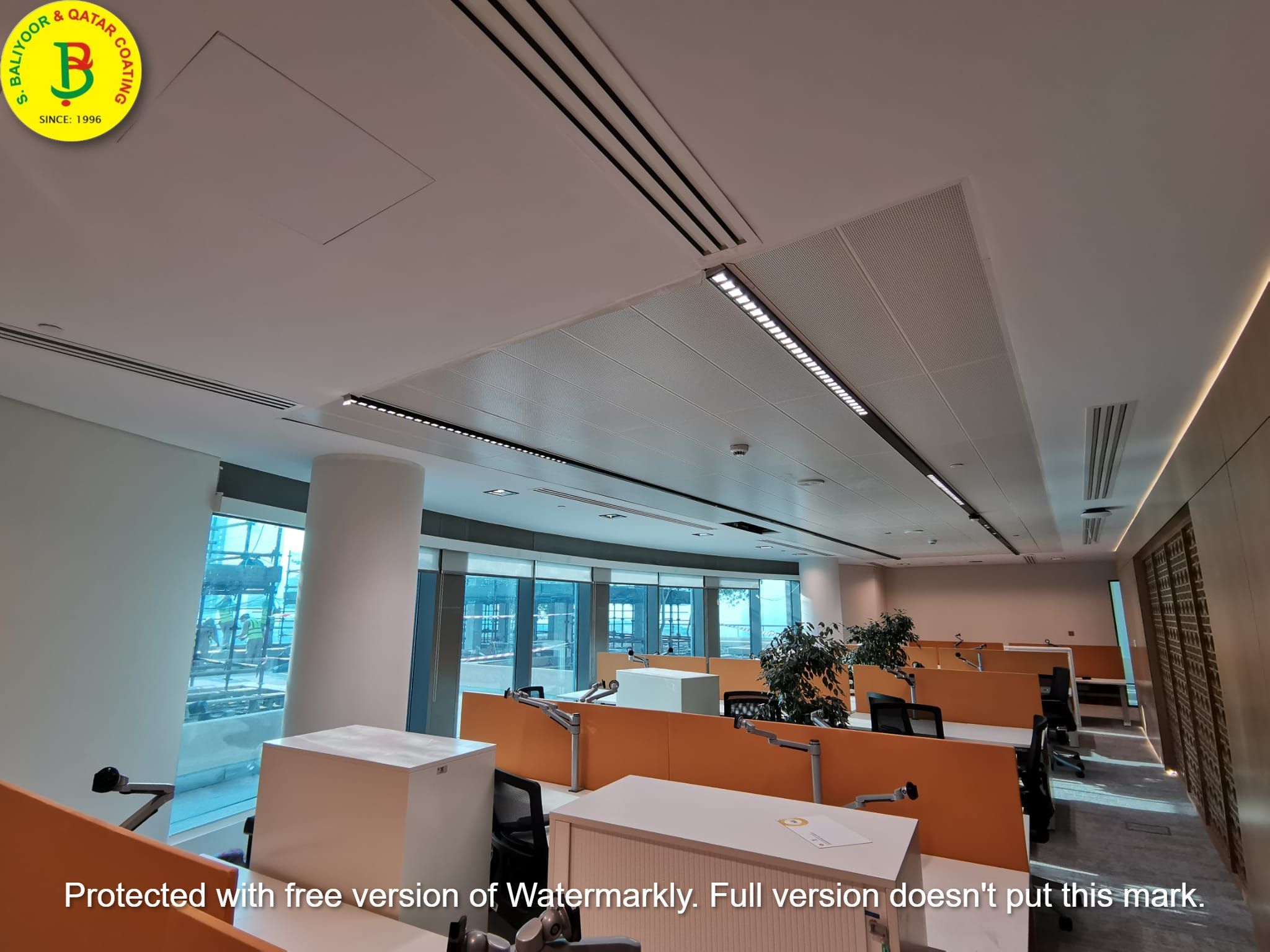 SHELL OFFICE, 121 TOWER, PEARL QATAR – Qatar Coating Co. & Suroor Baliyoor