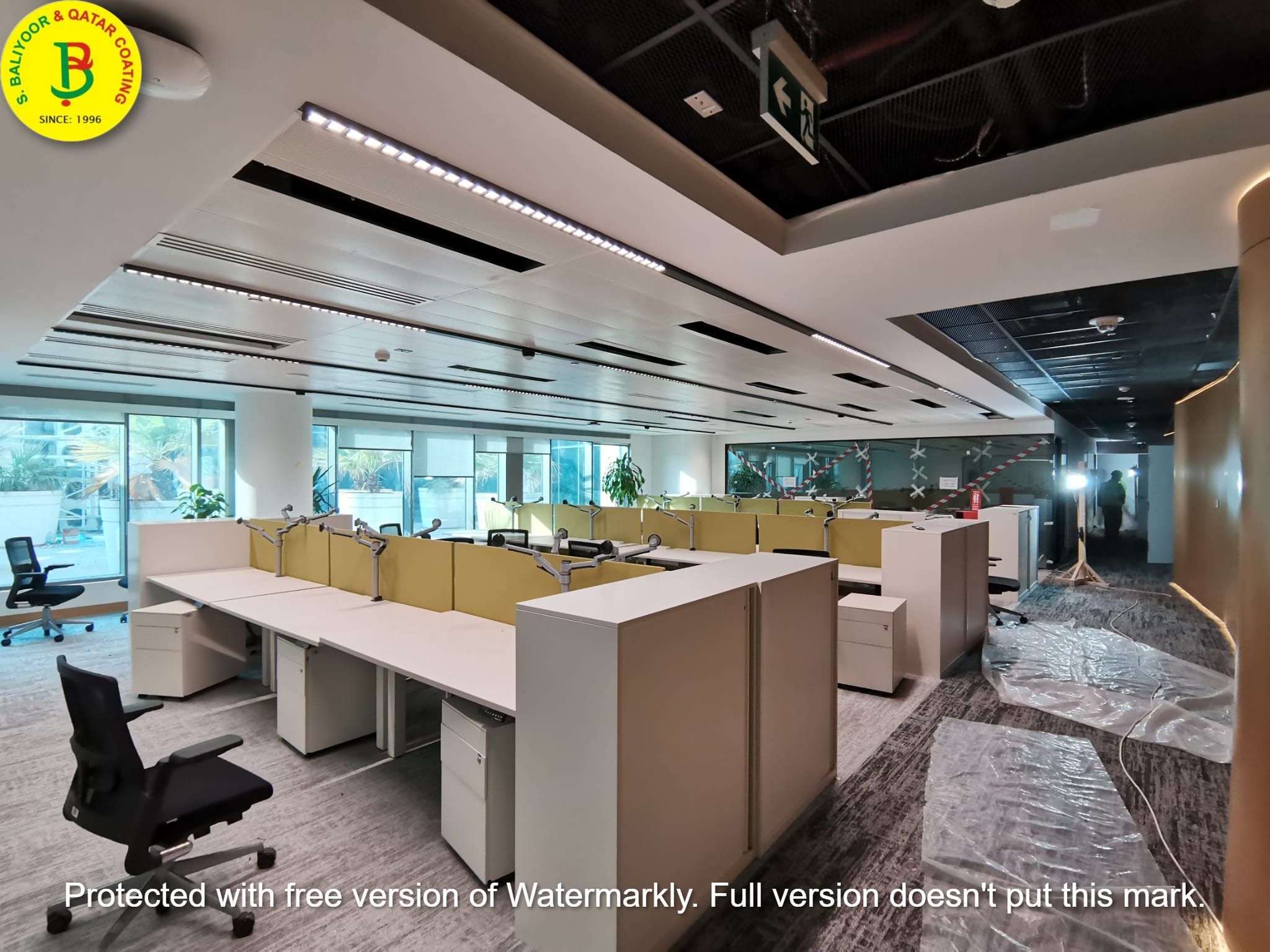 SHELL OFFICE, 121 TOWER, PEARL QATAR – Qatar Coating Co. & Suroor Baliyoor