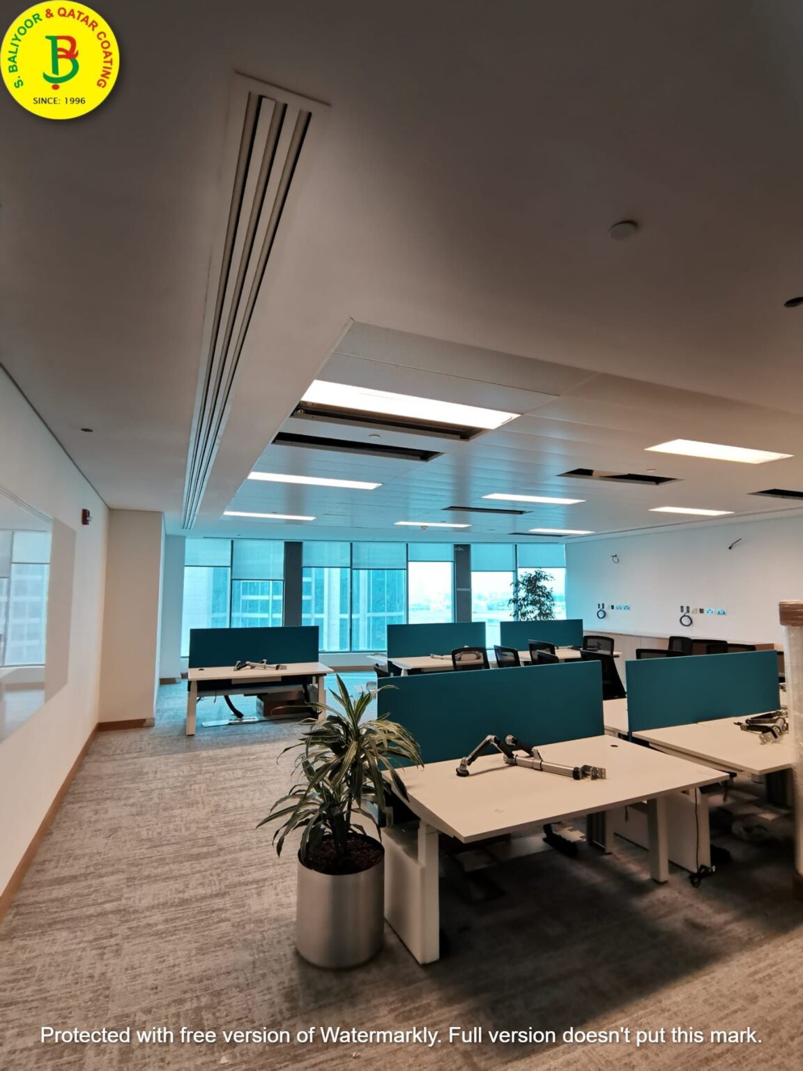 SHELL OFFICE, 121 TOWER, PEARL QATAR – Qatar Coating Co. & Suroor Baliyoor